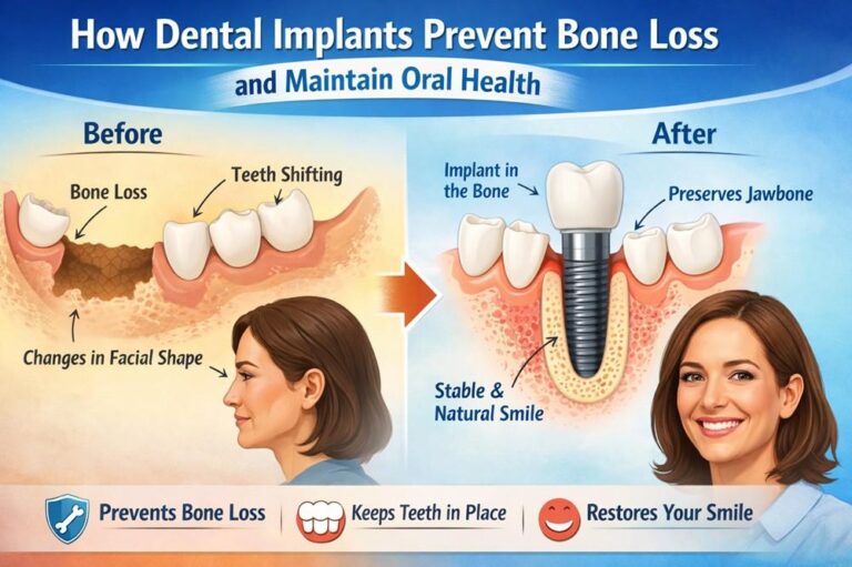 How Dental Implants Prevent Bone Loss & Maintain Oral Health